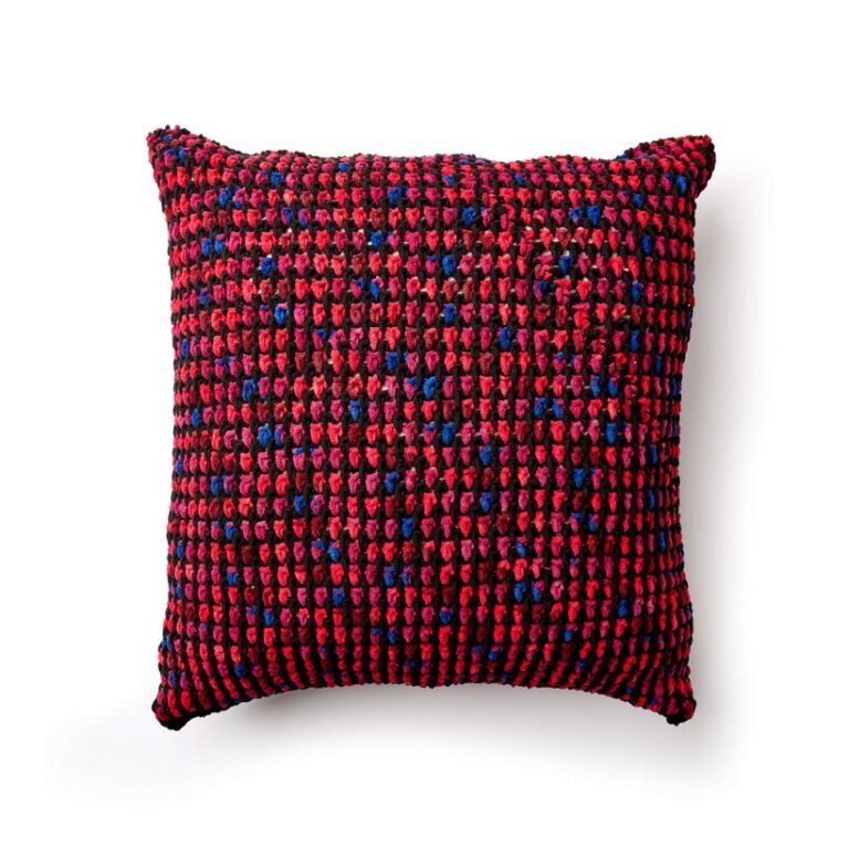 25 Easy Free Crochet Cushion Patterns - Red Agape Blog