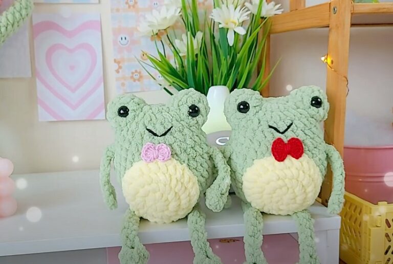22 Free Crochet Frog Patterns For Crocheting Kid's Items - Red Agape Blog