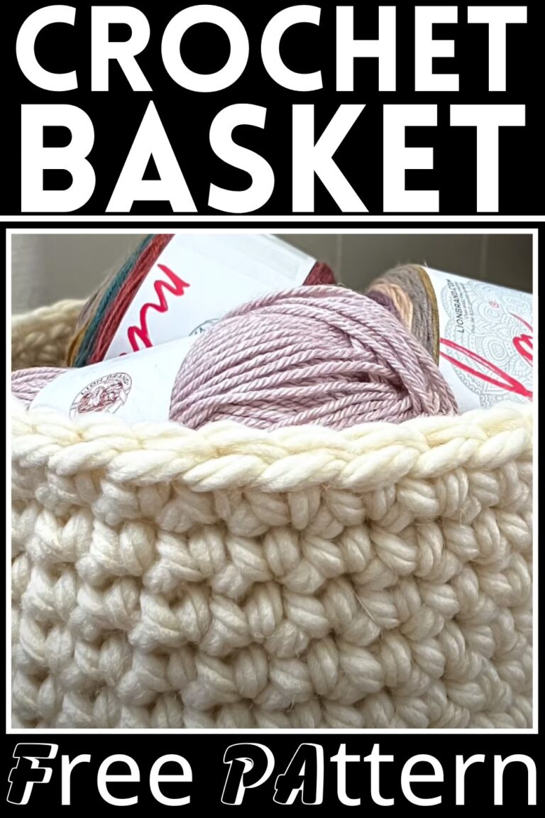 15 Crochet Basket Patterns For Storage And Organization - Red Agape Blog