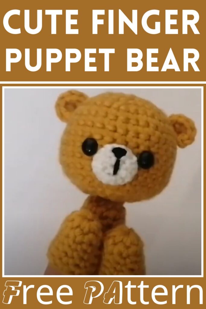 10 Crochet Finger Puppet Patterns For Toddlers - Red Agape Blog