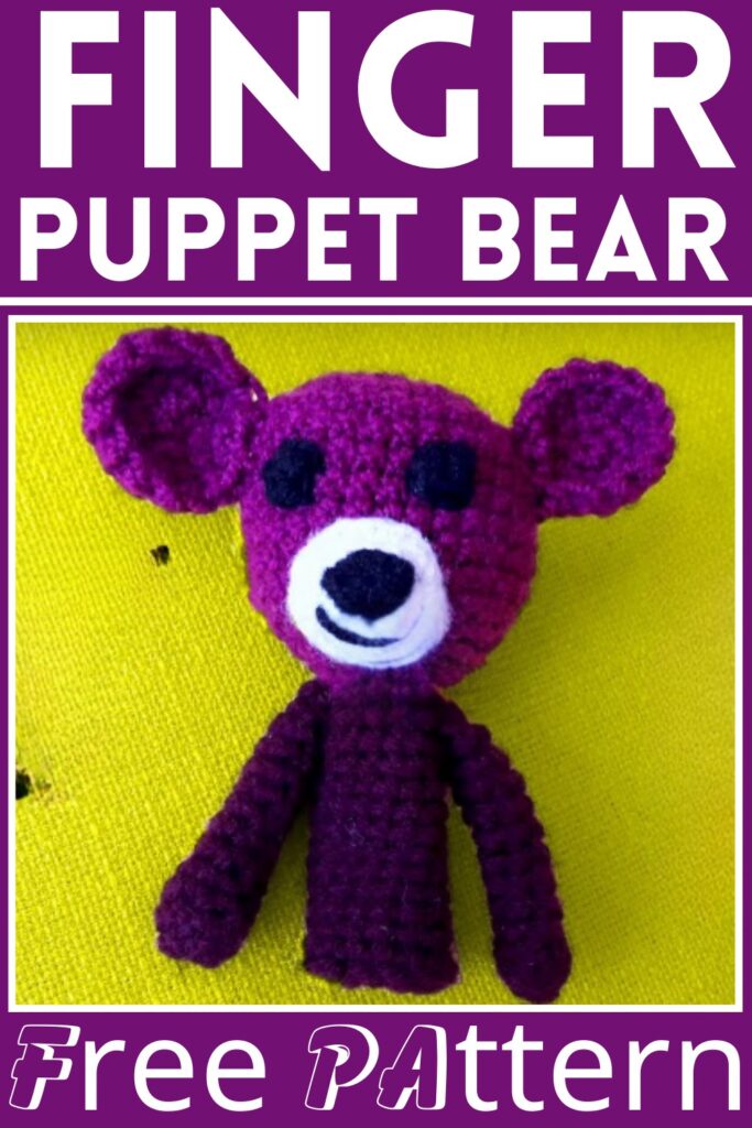 10 Crochet Finger Puppet Patterns For Toddlers - Red Agape Blog