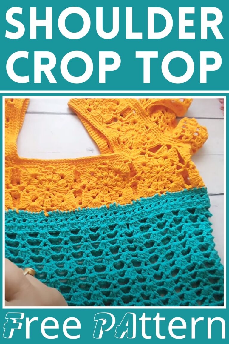 14 Crochet Crop Top Patterns For Summer - Red Agape Blog