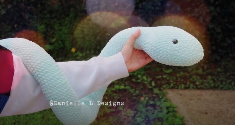 11 Crochet Snake Patterns For Kids To Play - Red Agape Blog
