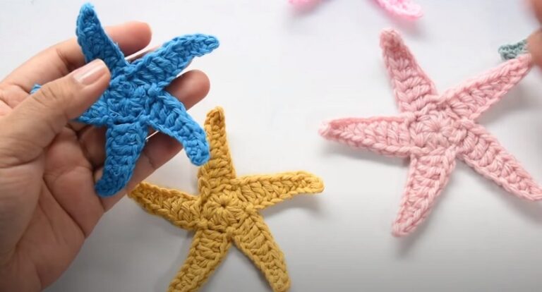 10 Crochet Starfish Patterns For Marine Lovers - Red Agape Blog