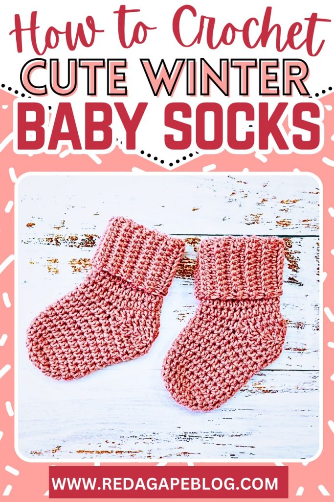 22 Crochet Socks Patterns To Keep Your Feet Warm - Red Agape Blog