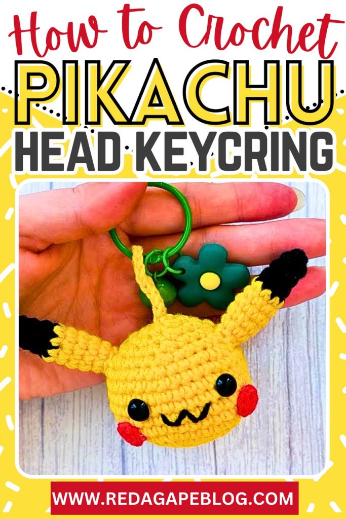 15 Free Crochet Pikachu Patterns - Red Agape Blog