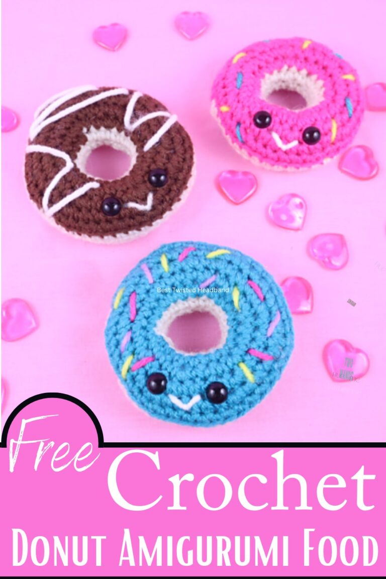 15 Crochet Donut Patterns And Video Tutorials (All Free!) - Red Agape Blog