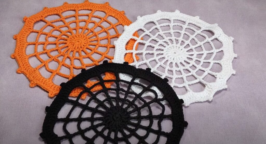 15 Free Crochet Spider Web Patterns For All Skill Levels! - Red Agape Blog