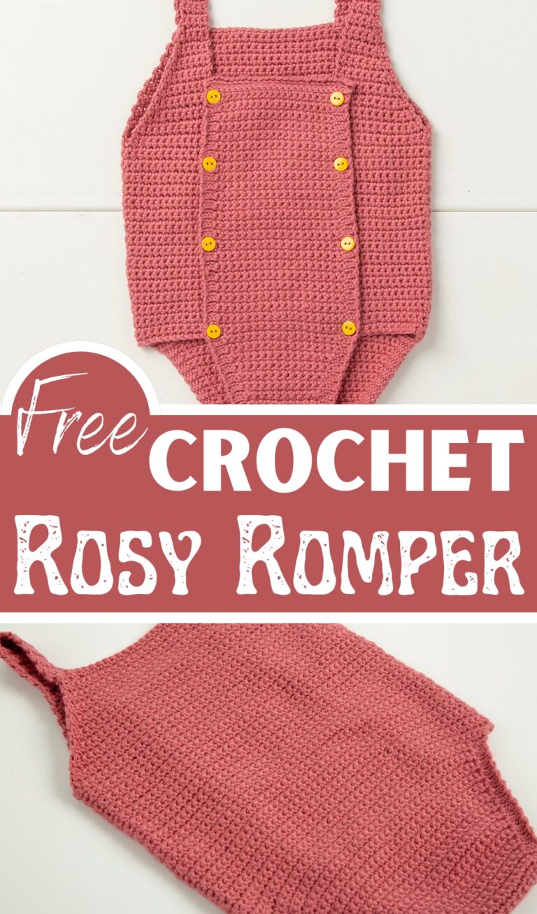 22 Free Crochet Baby Romper Patterns For All Seasons