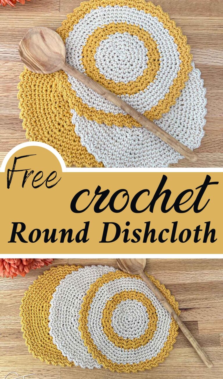 15 Free Crochet Dishcloth Patterns For A Stylish & Practical Item ...