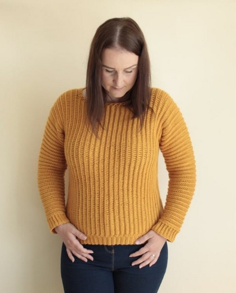 15 Free Crochet Jumper Patterns To Stay Warm & Cozy! - Red Agape Blog