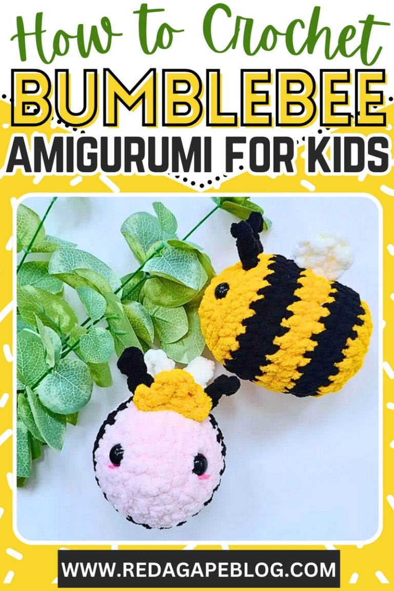 28 Free Crochet Bee Patterns For Beginners - Red Agape Blog