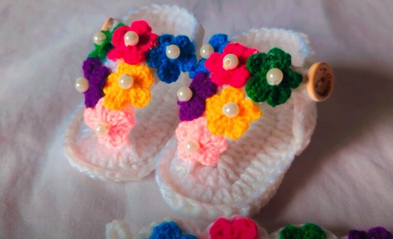 15 Free Crochet Flip Flop Patterns All Stylish & Cozy For Summer! - Red ...