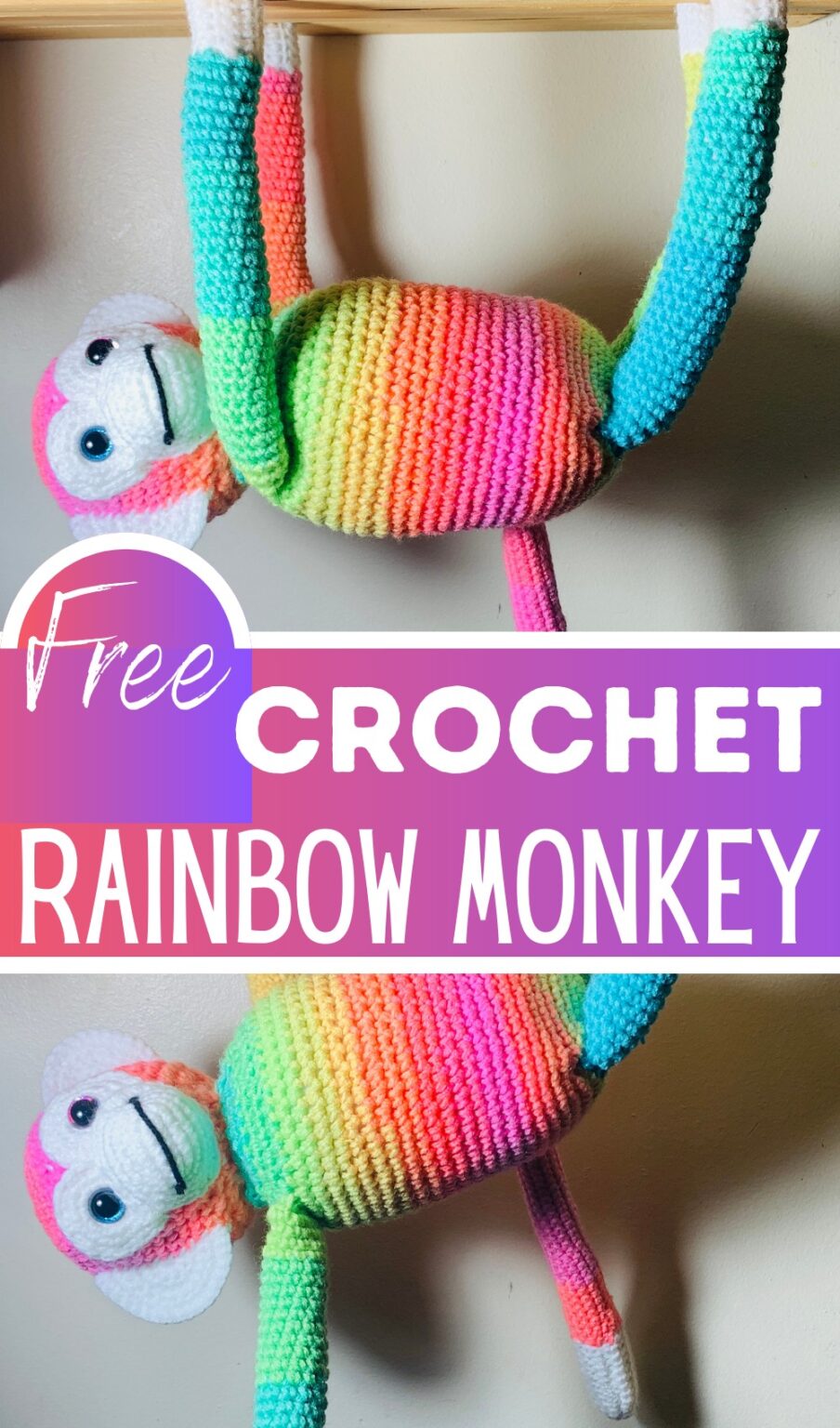 13 Free Crochet Monkey Patterns For Adorable Amigurumi - Red Agape Blog