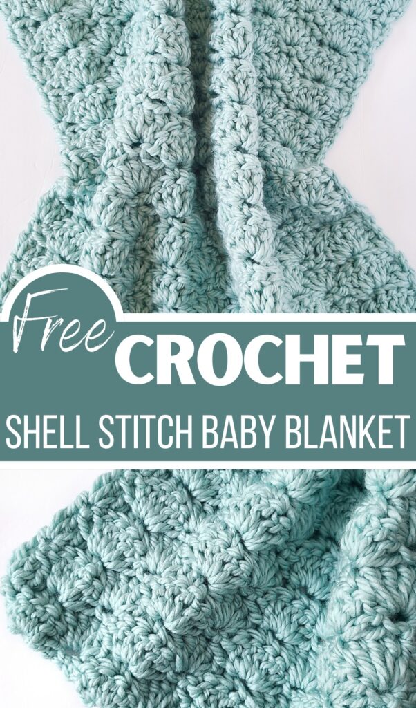 10 Free Crochet Shell Stitch Blanket Patterns For Winter - Red Agape Blog