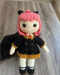 How to Crochet Doll Anya (Pattern For Beginners) - Red Agape Blog