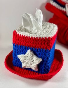 11 Free Crochet Tissue Box Cover Patterns for Celebrations - Red Agape Blog