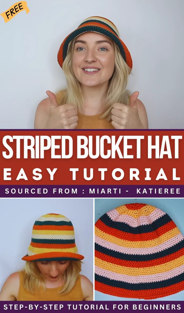 10 Crochet Bucket Hat Patterns for Summer - Red Agape Blog