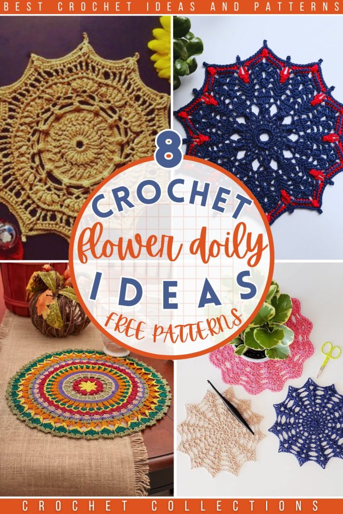8 Elegant Crochet Flower Doily Ideas for Spring Decor - Red Agape Blog
