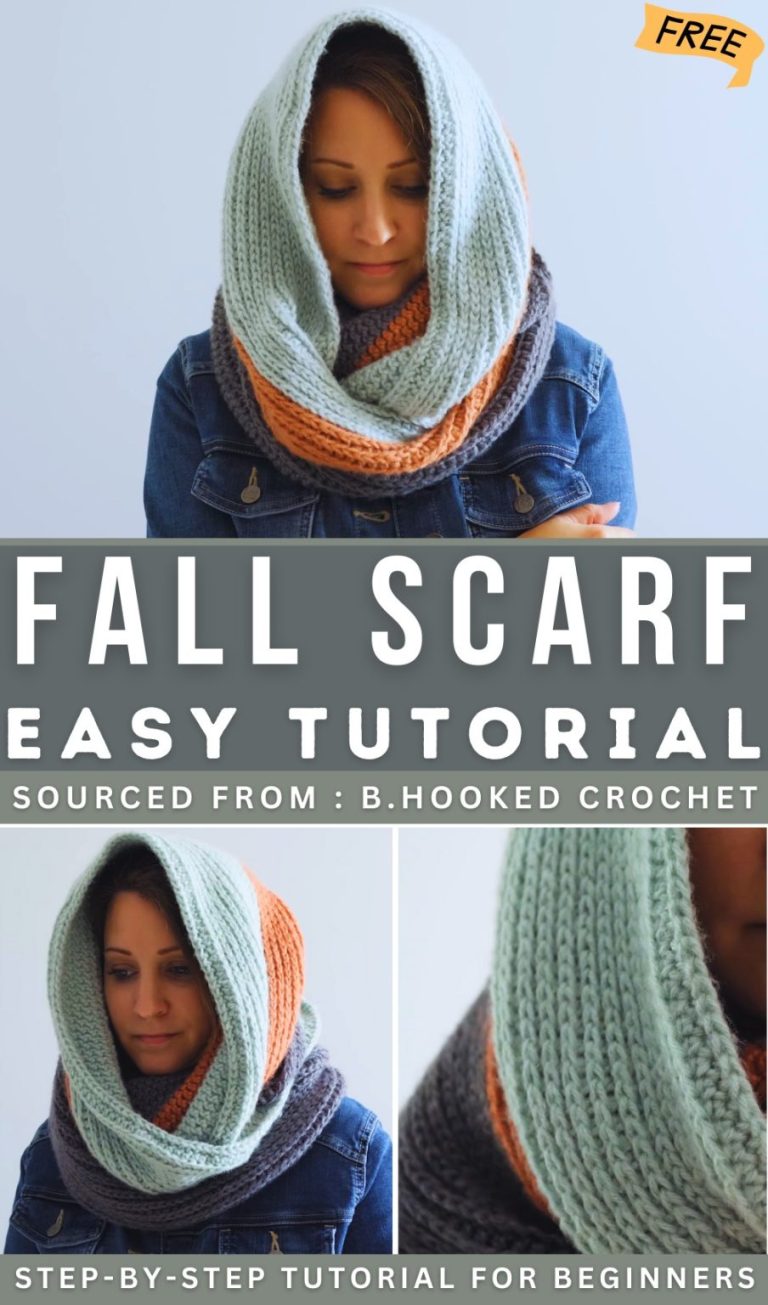 8 Perfect Crochet Fall Scarf Ideas With Patterns - Red Agape Blog