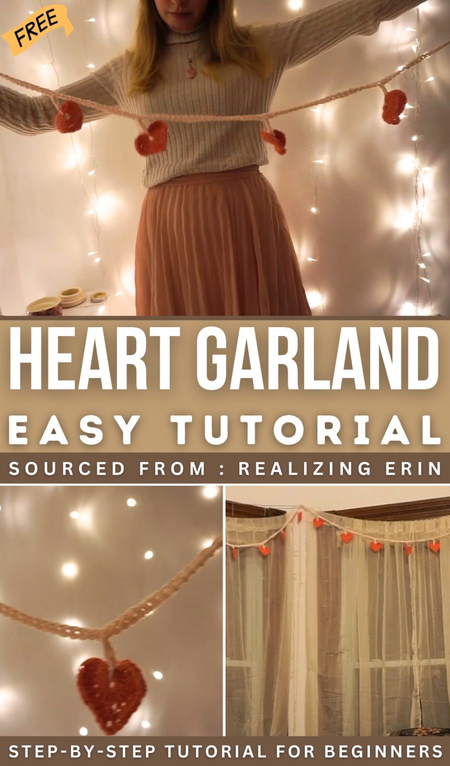 10 Crochet Heart Garland Patterns for Special Occasions - Red Agape Blog