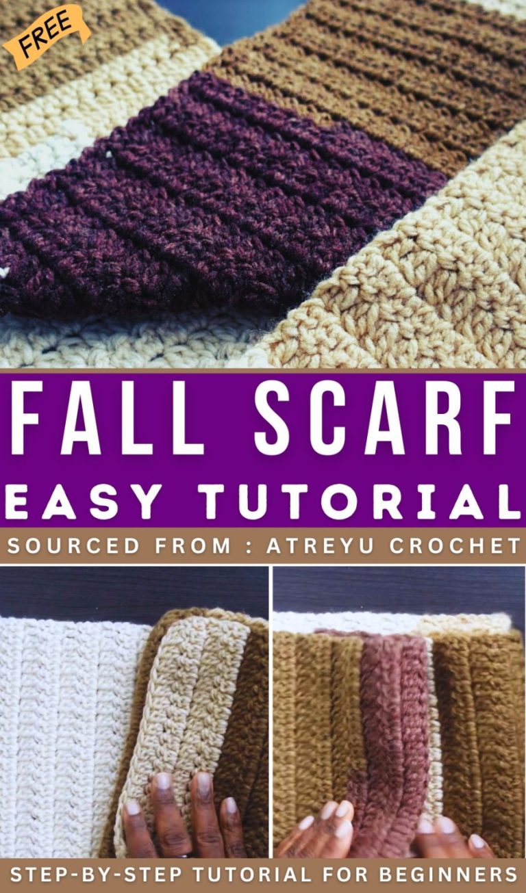 8 Perfect Crochet Fall Scarf Ideas With Patterns - Red Agape Blog