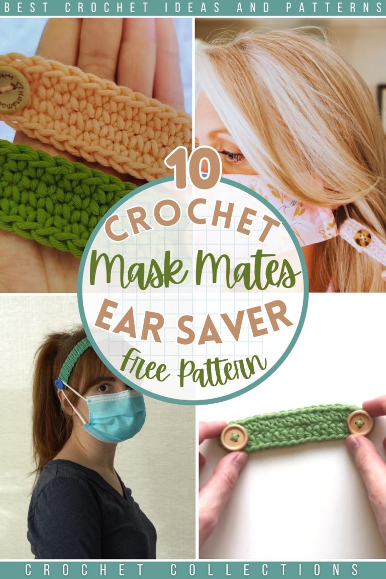 10 Free Crochet Mask Mate Patterns Patterns and Tutorials - Red Agape Blog