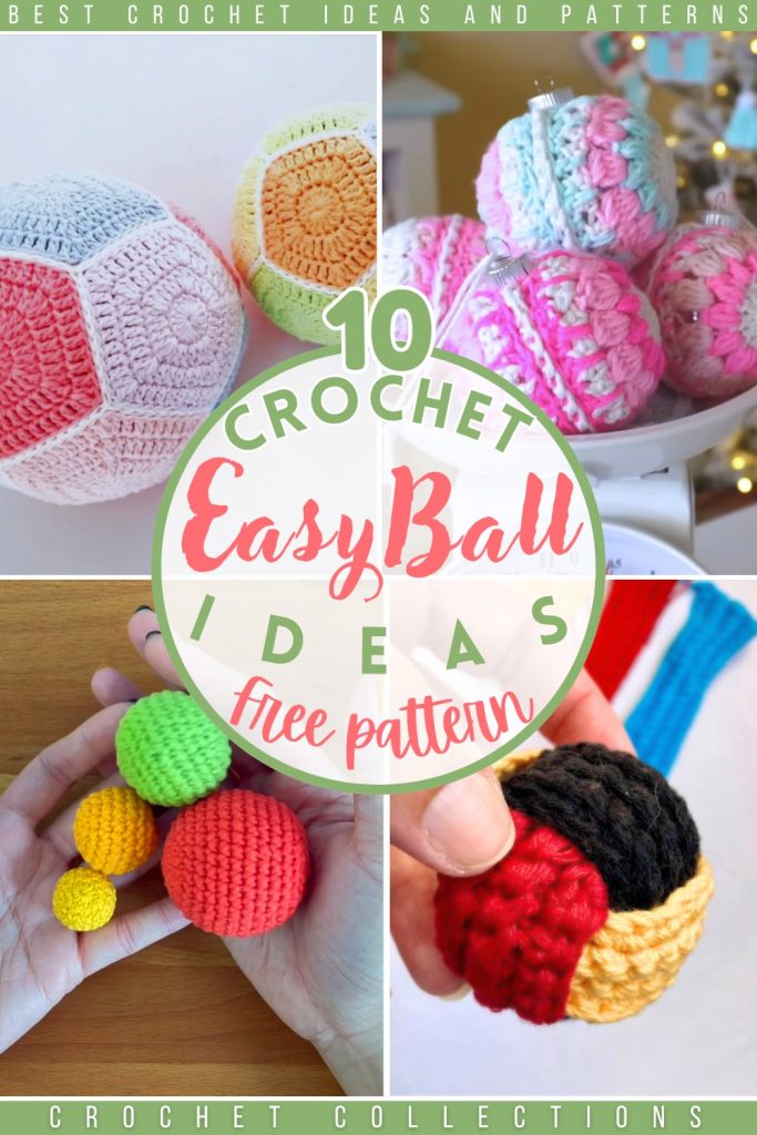 10 FUN Crochet Ball Projects with Tutorials (Try for Kids) - Red Agape Blog