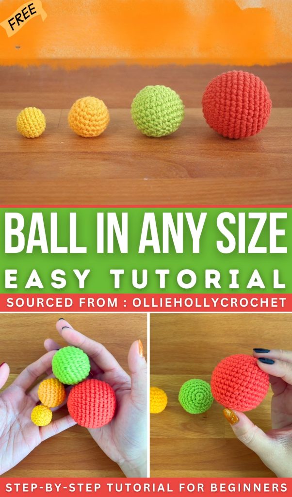 10 FUN Crochet Ball Projects with Tutorials (Try for Kids) - Red Agape Blog