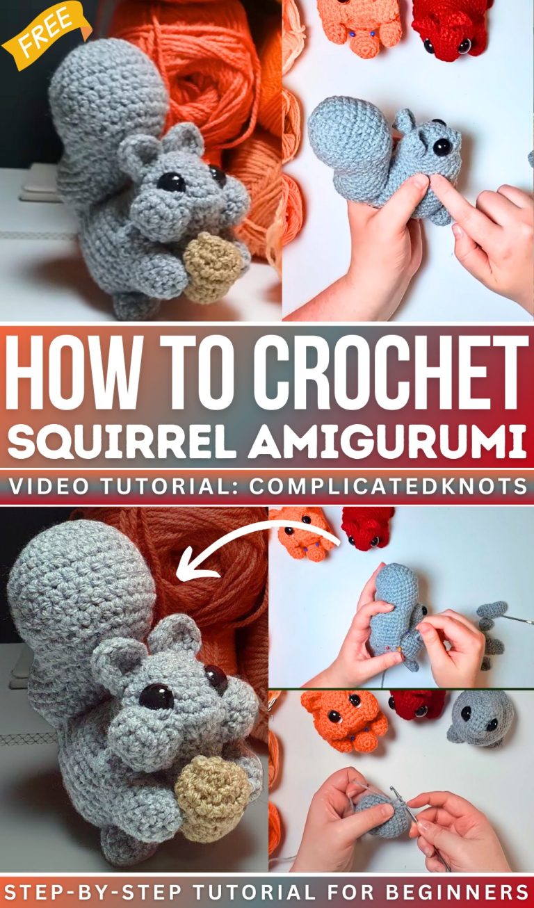 10 Free Crochet Grey Amigurumi Patterns for Beginners - Red Agape Blog