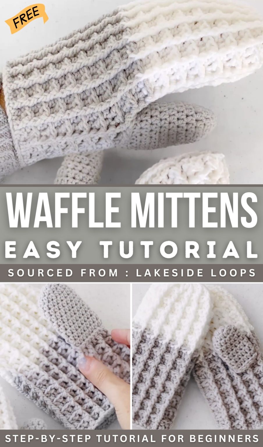 How to Crochet Waffle Stitch Projects for Beginners - Red Agape Blog
