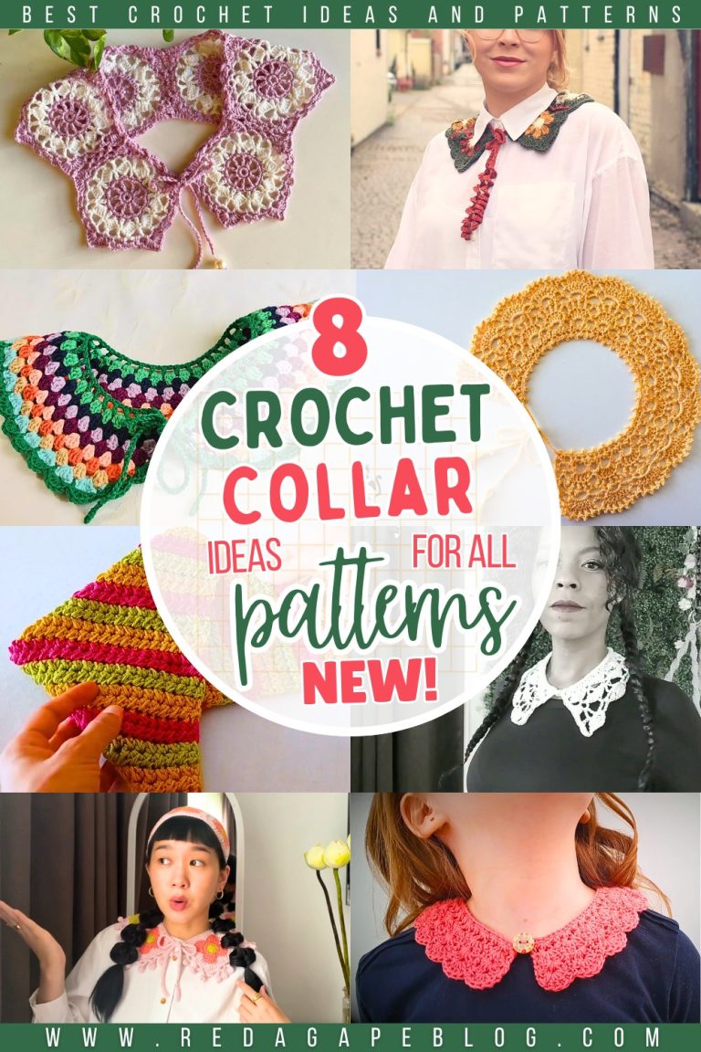 10 Free Crochet Collar Ideas for Any Occasion - Red Agape Blog