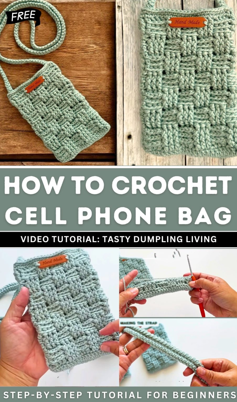 Free Crochet Cell Phone Bag Pattern - Red Agape Blog