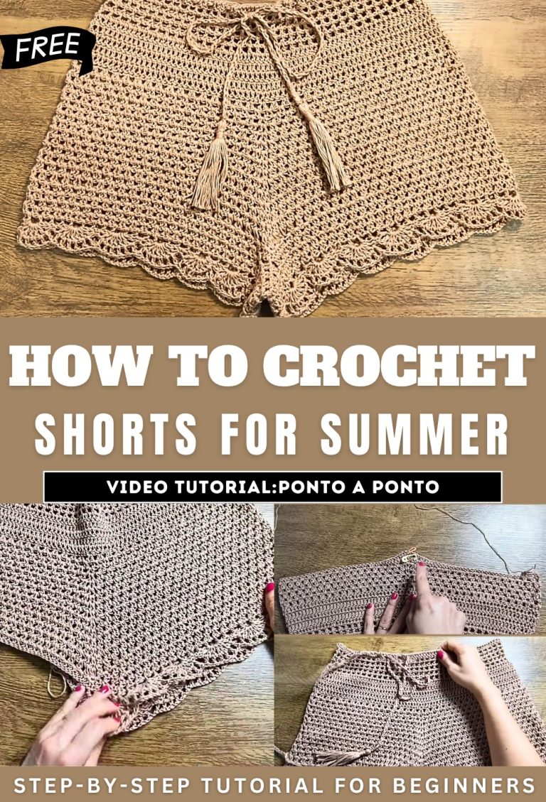 How To Crochet Shorts For Summer Red Agape Blog