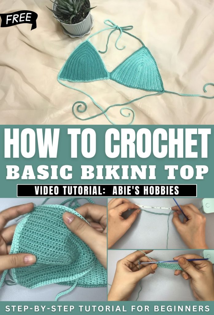 Sunready Crochet Bikini Top Pattern Perfect for Poolside Style - Red ...
