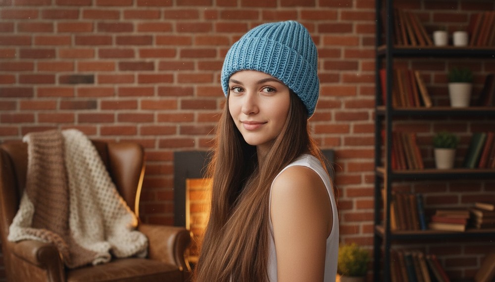Stylish Free Crochet Rectangle Hat Pattern for Winter Days - Red Agape Blog
