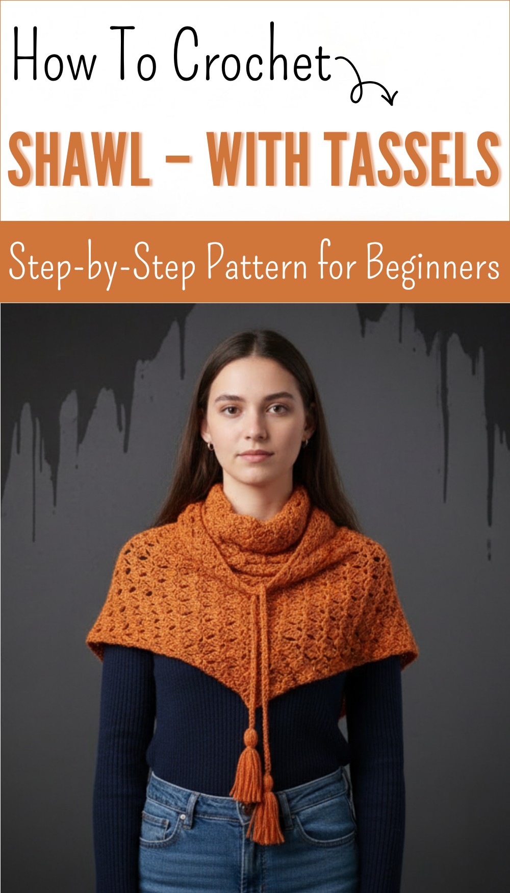 Free Crochet Shawl With Tassel Pattern for Every Occasion - Red Agape Blog